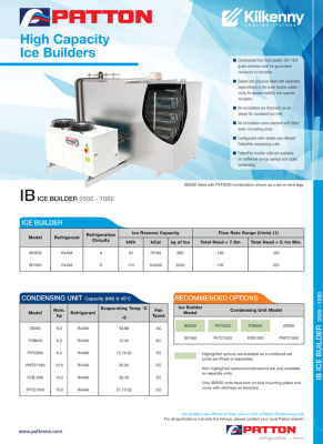 High Capacity Ice Builder